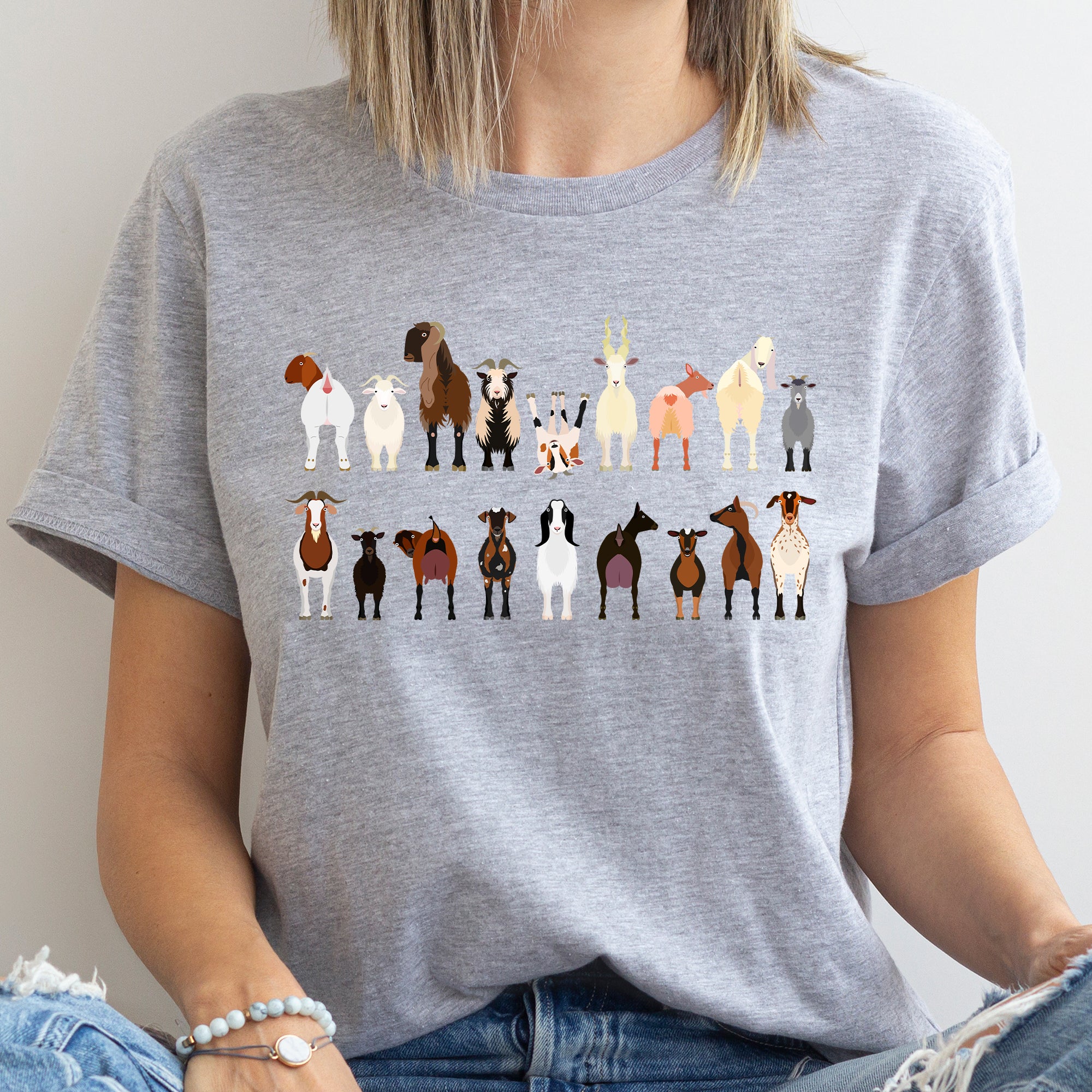 Goat Lovers Super Soft Tees, Farm Animal Shirts | Refinery Number One