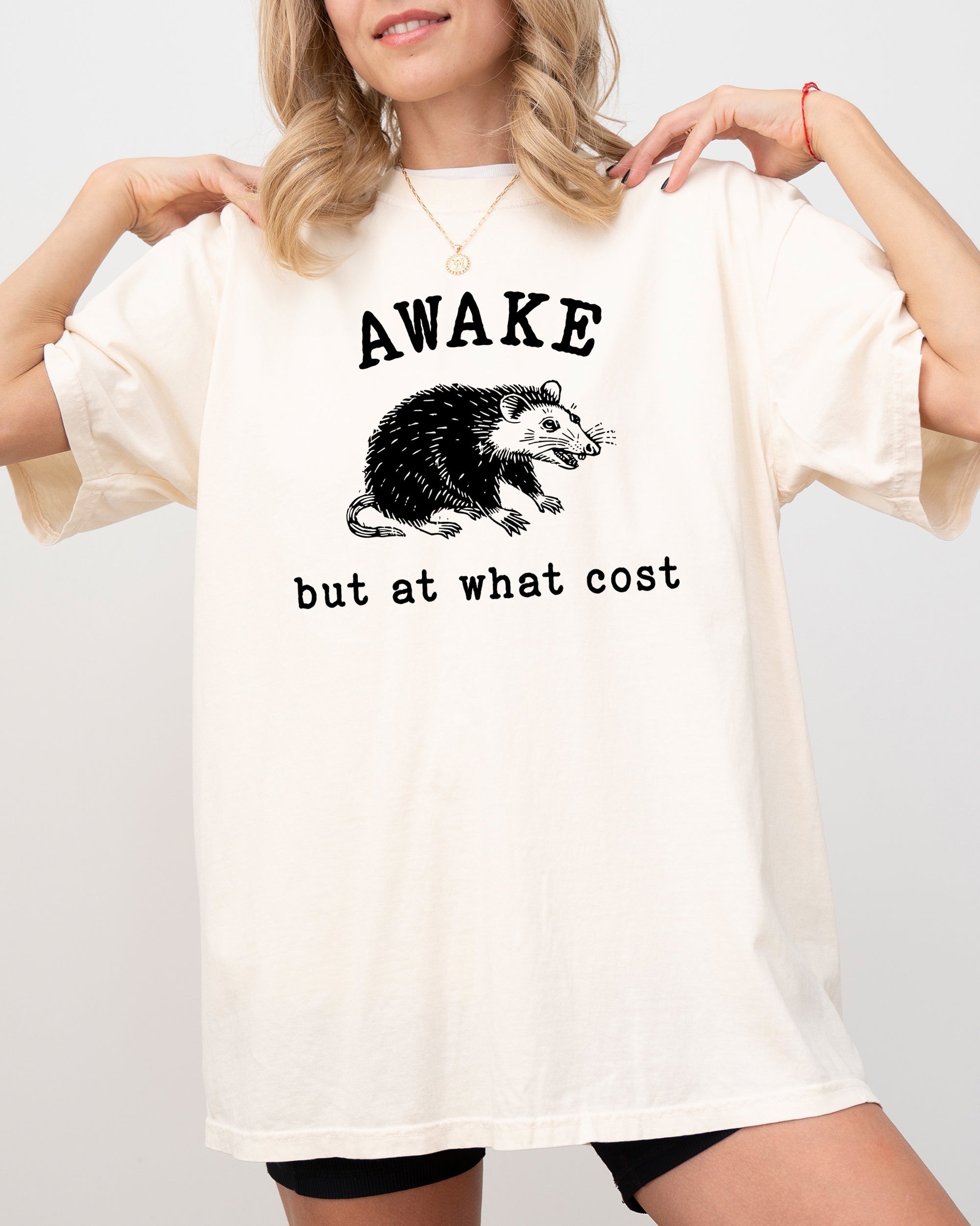 Awake, But At What Cost Meme Shirt | Refinery Number One