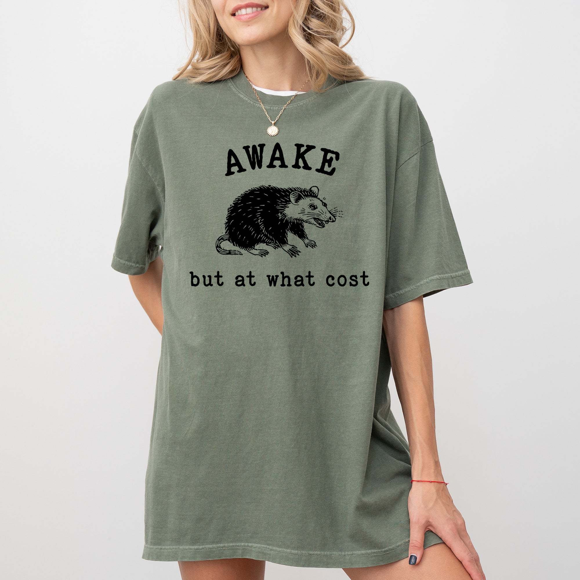 Awake, But At What Cost Meme Shirt | Refinery Number One