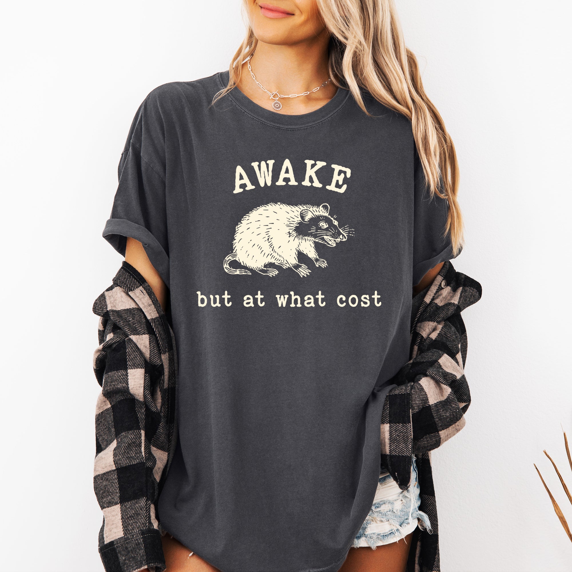 Awake, But At What Cost Meme Shirt | Refinery Number One