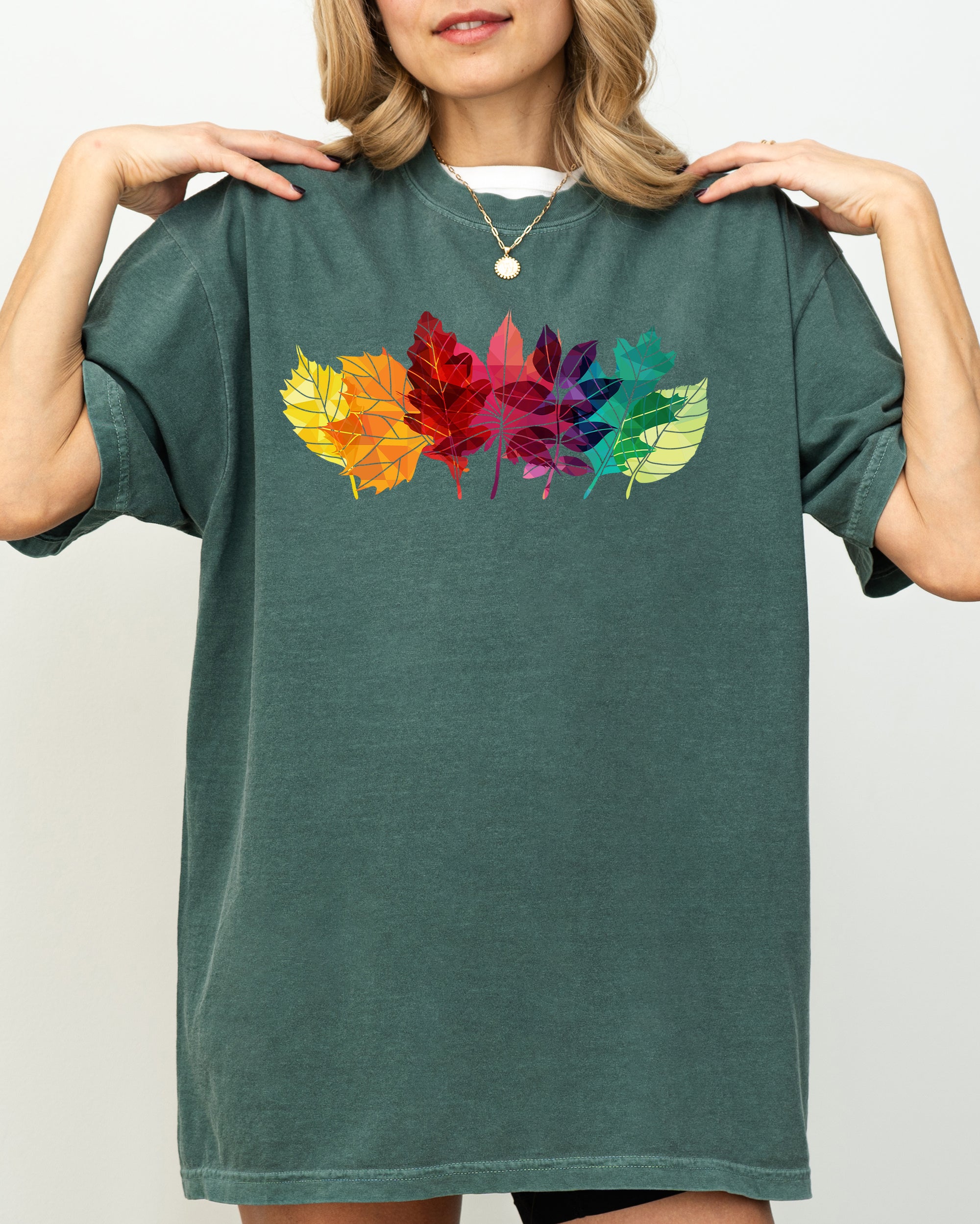 Colorful Autumn Leaves Shirt | Fall Foliage Tee | Refinery Number One
