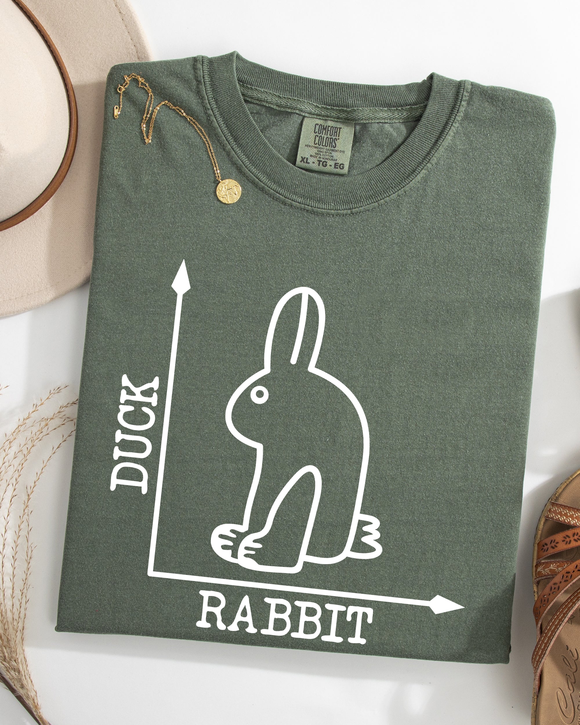 Duck, Rabbit, Funny, Meme, Aesthetic Shirt | Refinery Number One