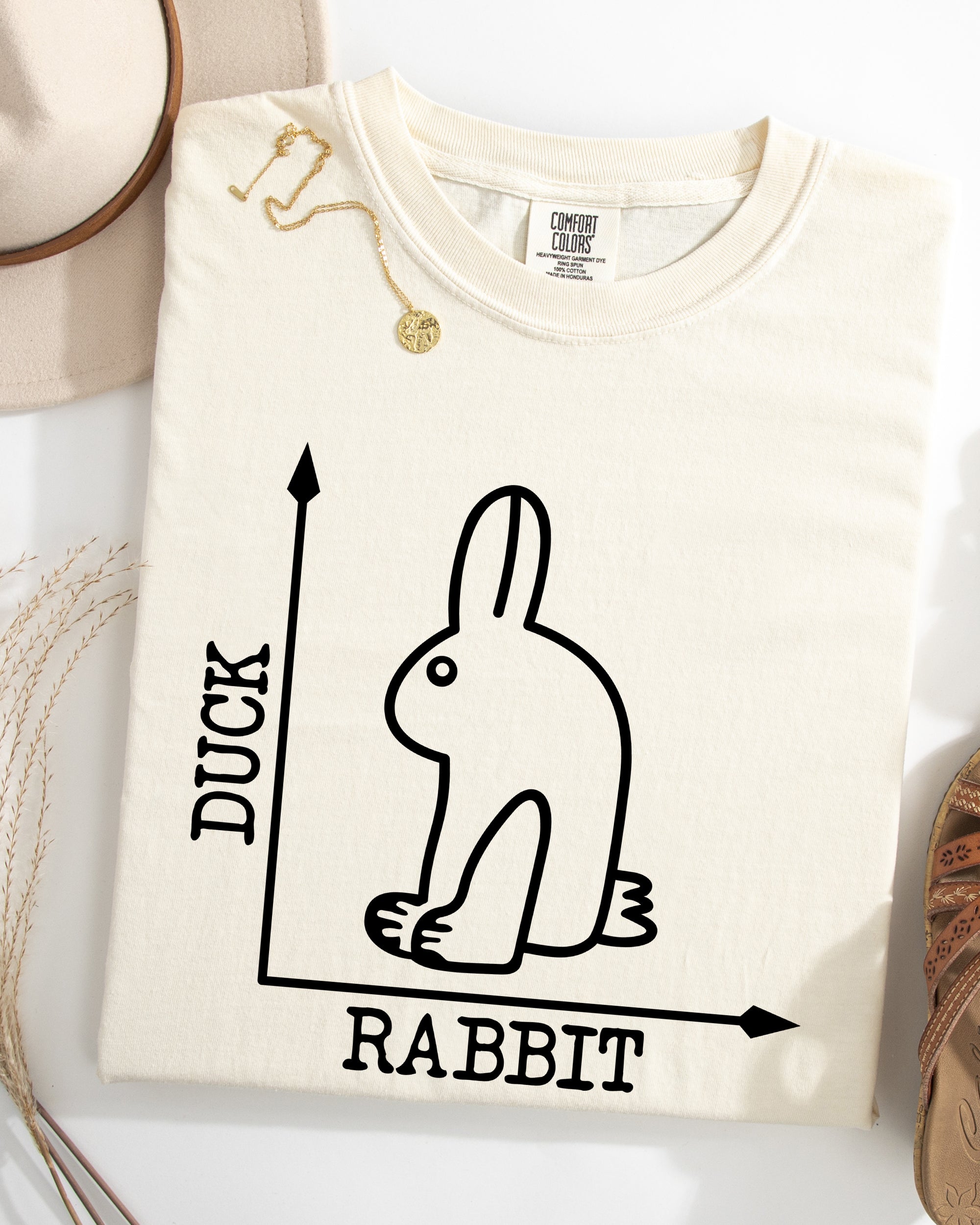 Duck, Rabbit, Funny, Meme, Aesthetic Shirt | Refinery Number One