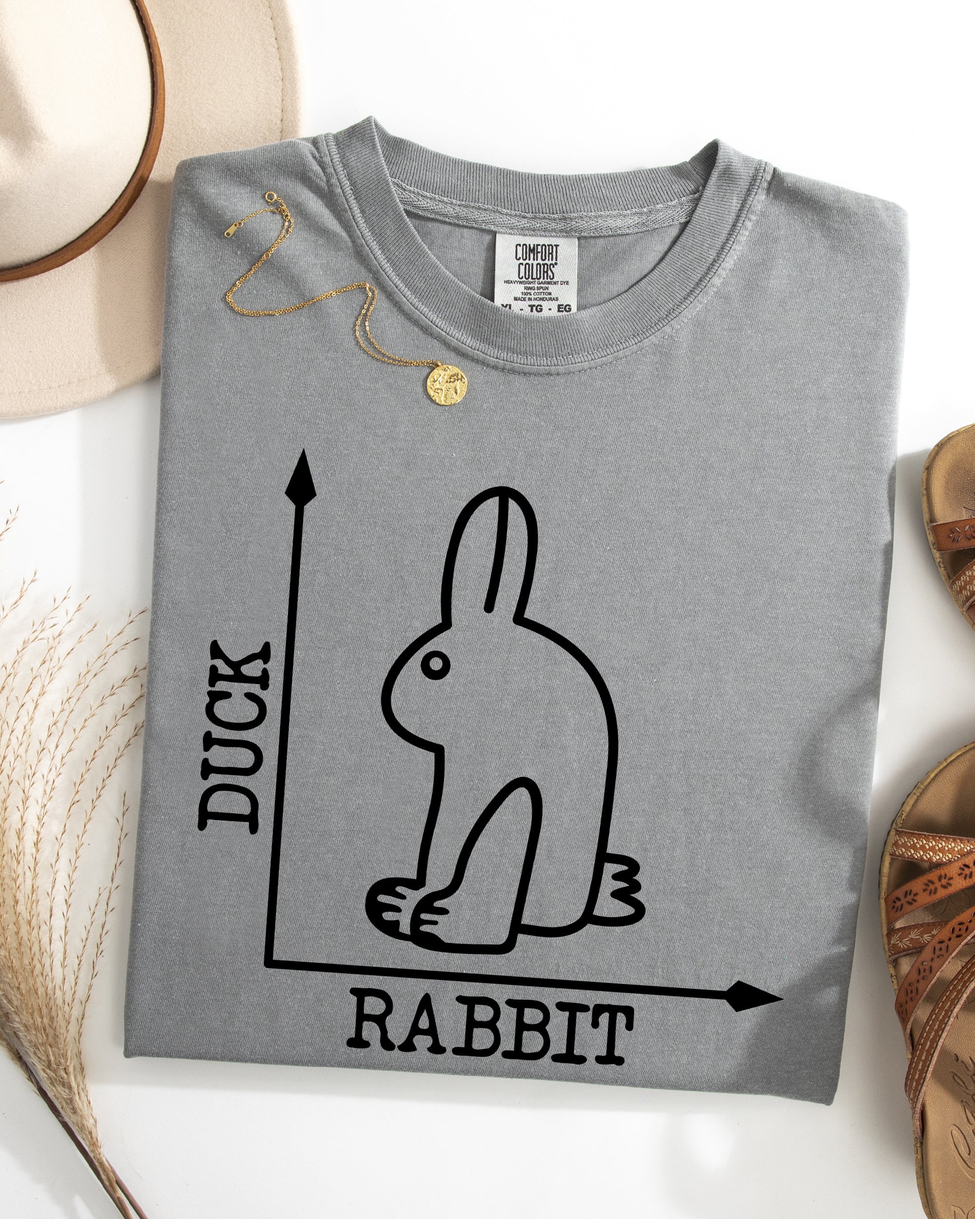 Duck, Rabbit, Funny, Meme, Aesthetic Shirt | Refinery Number One