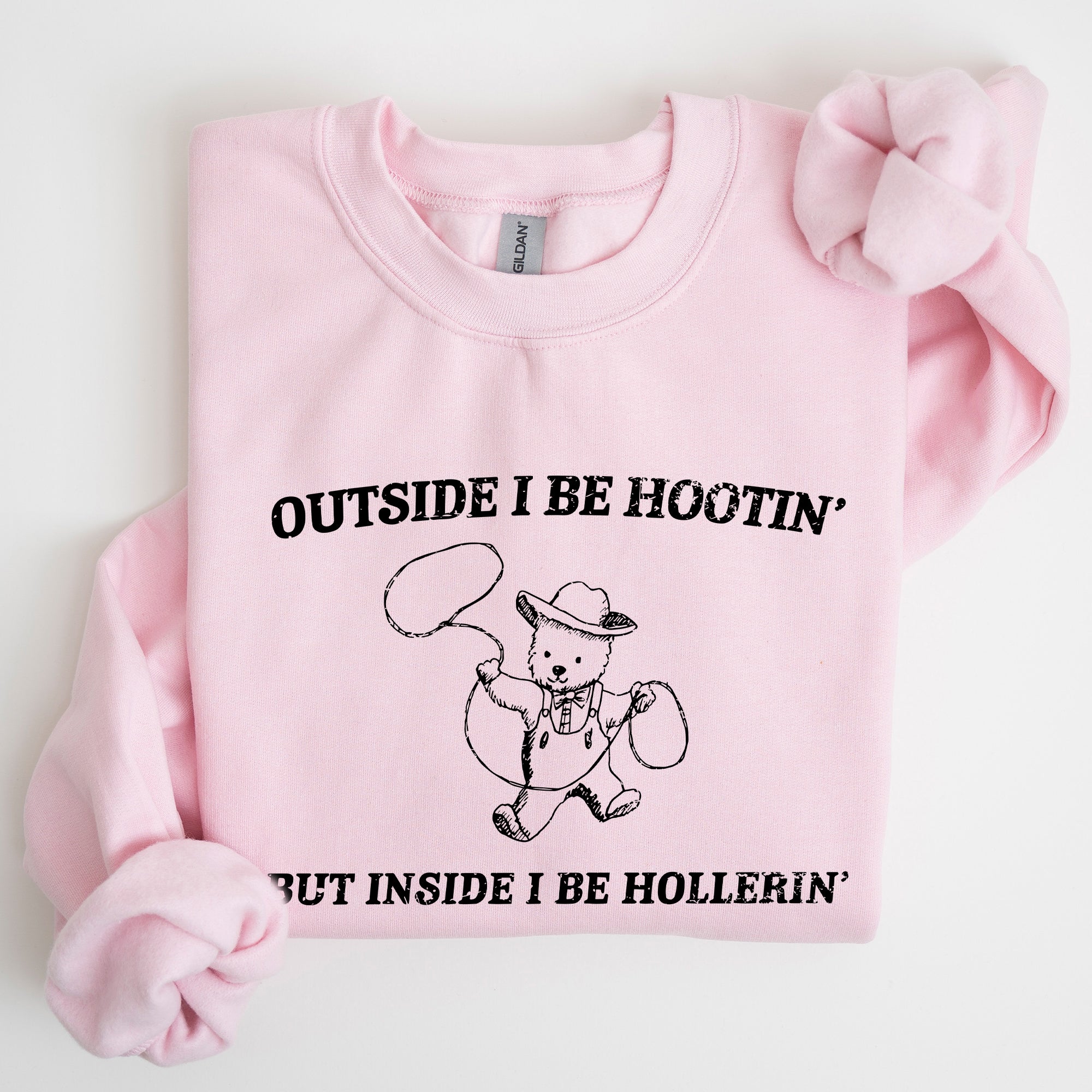 Hootin Hollerin, Bear, Meme, Aesthetic, Funny Sweatshirt | Refinery ...