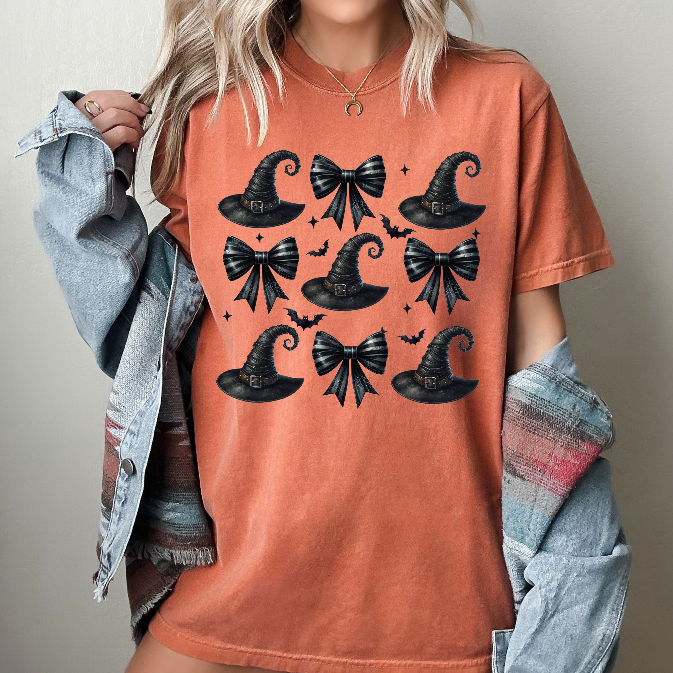 Mini Witch Hats Tshirt | Halloween Costume Tee | Refinery Number One