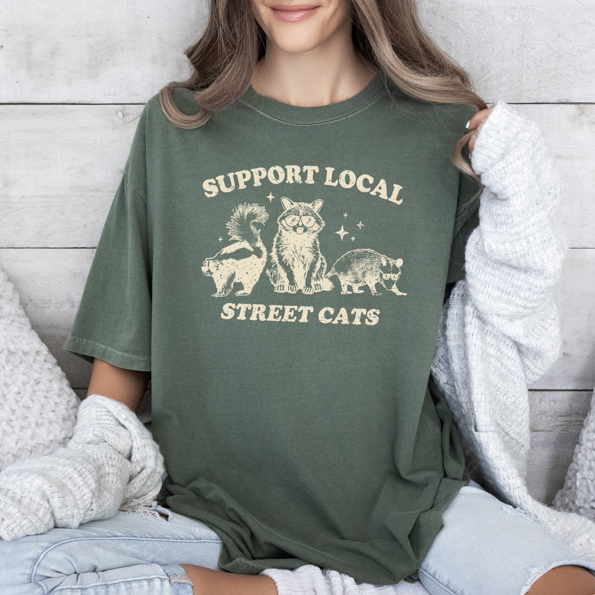 Support Local Street Cats Tshirt | Refinery Number One
