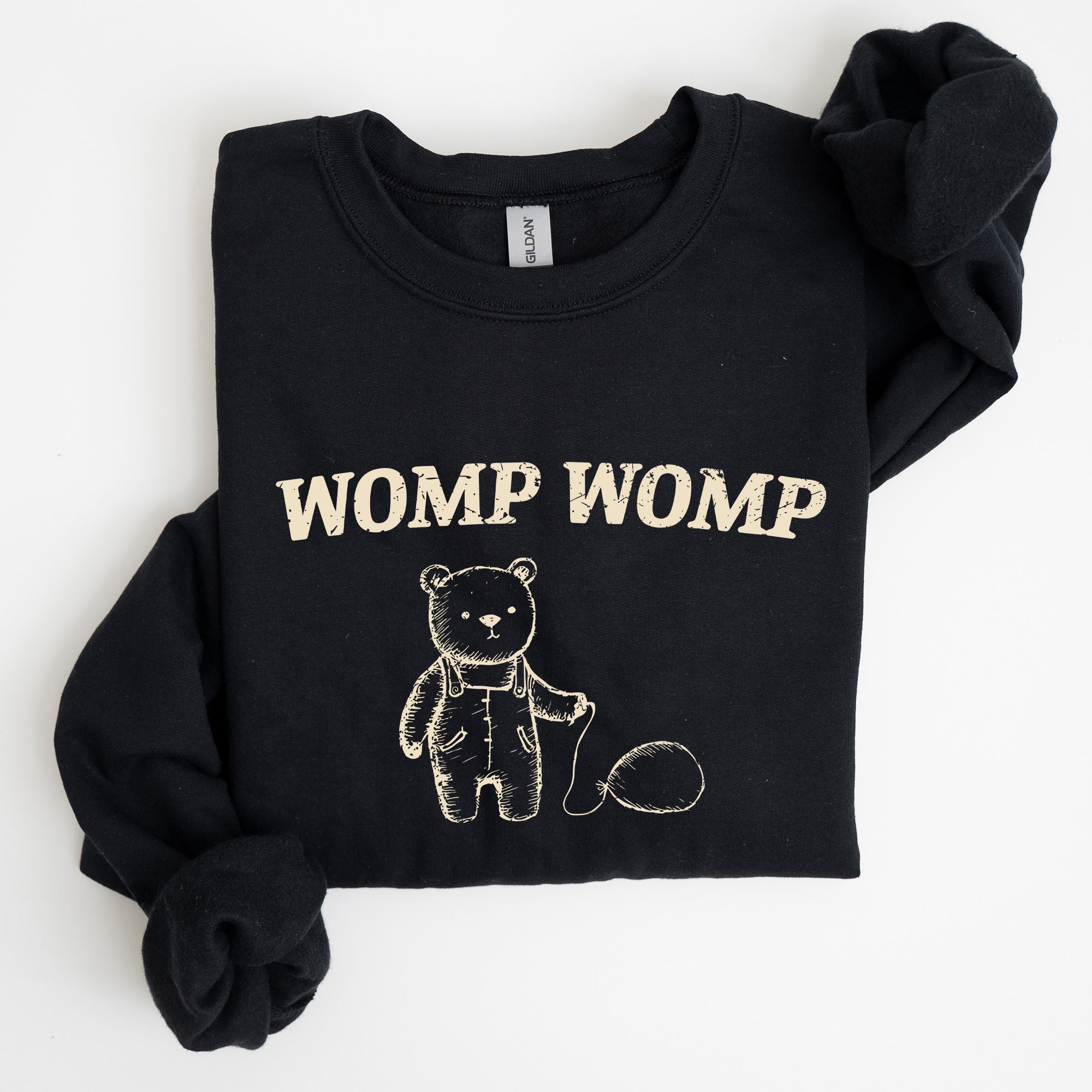 Womp Womp Sad Bear Balloon Sweatshirt | Refinery Number One
