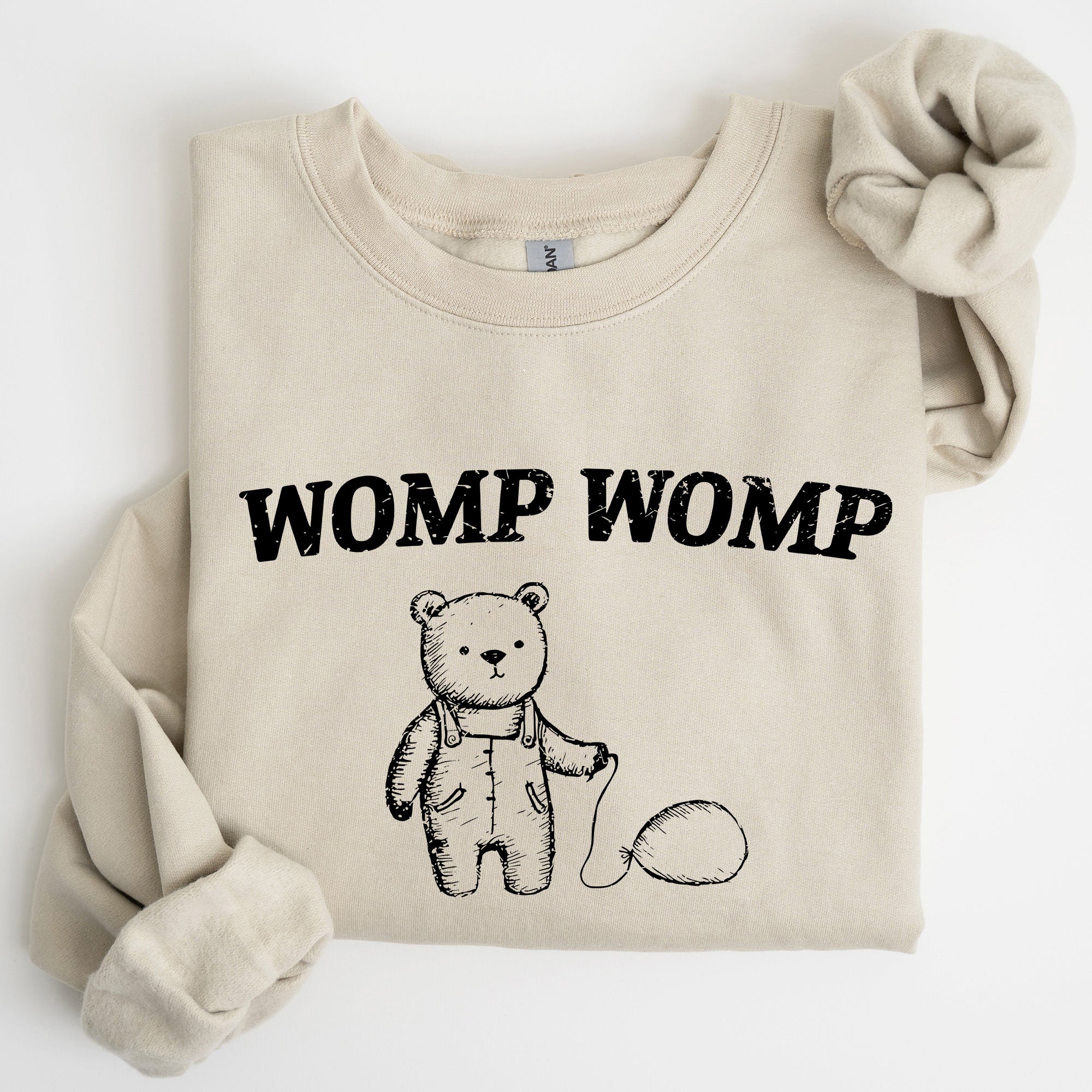 Womp Womp Sad Bear Balloon Sweatshirt | Refinery Number One