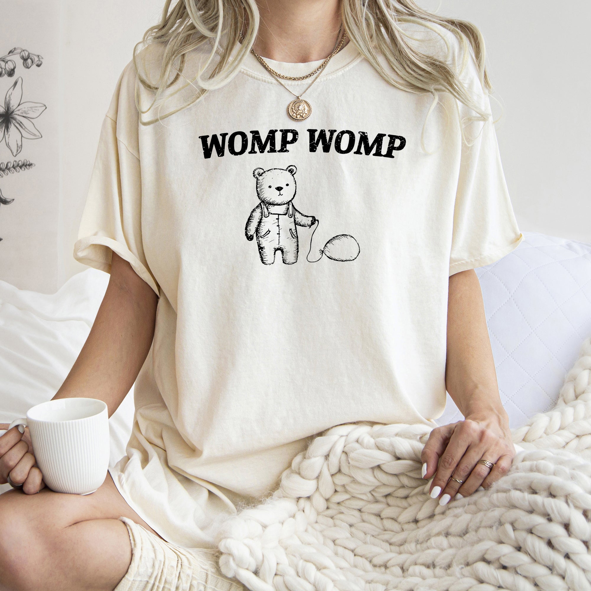 Womp Womp Sad Bear Balloon T-shirt | Refinery Number One