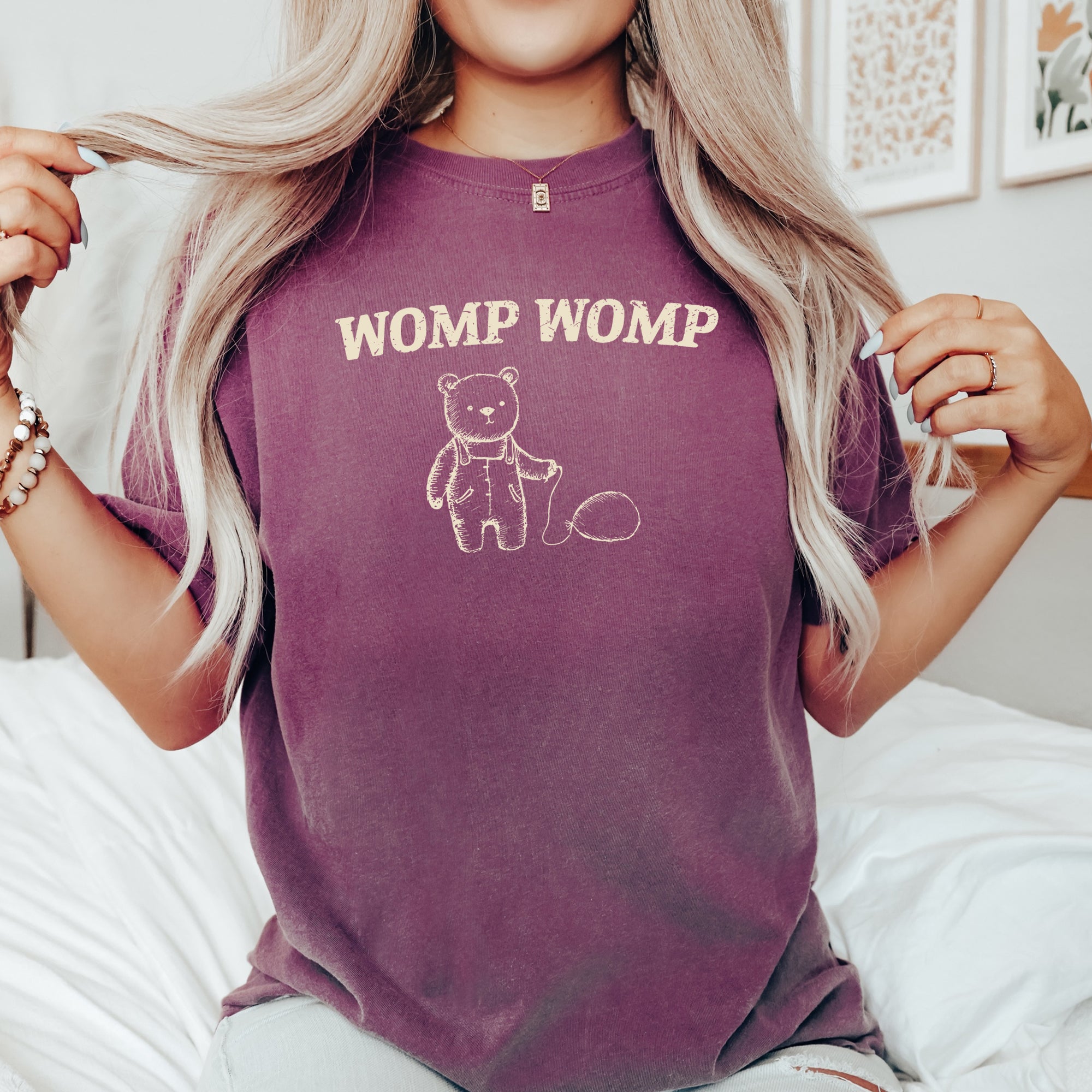 Womp Womp Sad Bear Balloon T-shirt | Refinery Number One